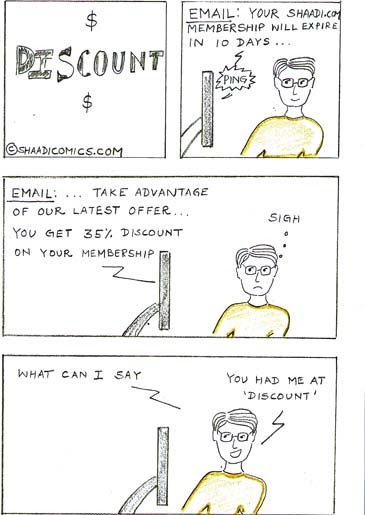 Shaadi Comics: Discount