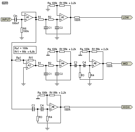 skema-skema elektronika: SKEMA SUBWOFER DAN CROSSOVER AKTIIF