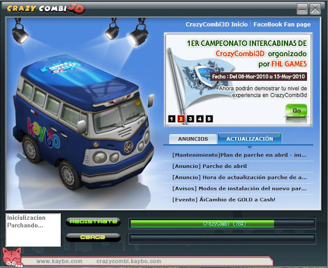 Innovando en la Tecnologia 2012: 1er Campeonato de Crazy Combi 3D