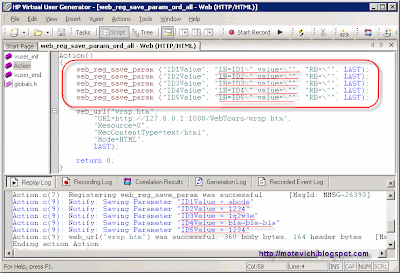 LoadRunner Correlation - How to capture an array of dynamic data with ...