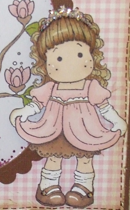 Designs by Distressed Miss: Princess Tilda in Pink and Chocolate
