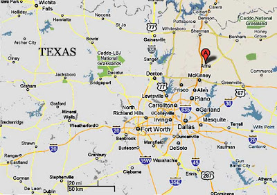 Anna Texas Map | Color 2018