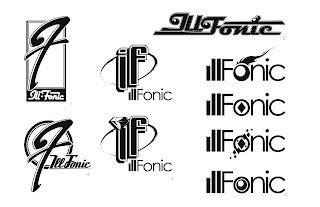 IllFonic Logo Design Progression