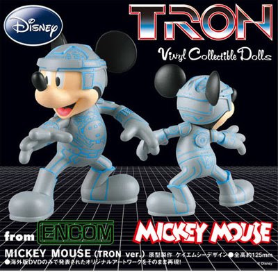 GEEKOUT: Weird : Tron Mickey Mouse Doll~