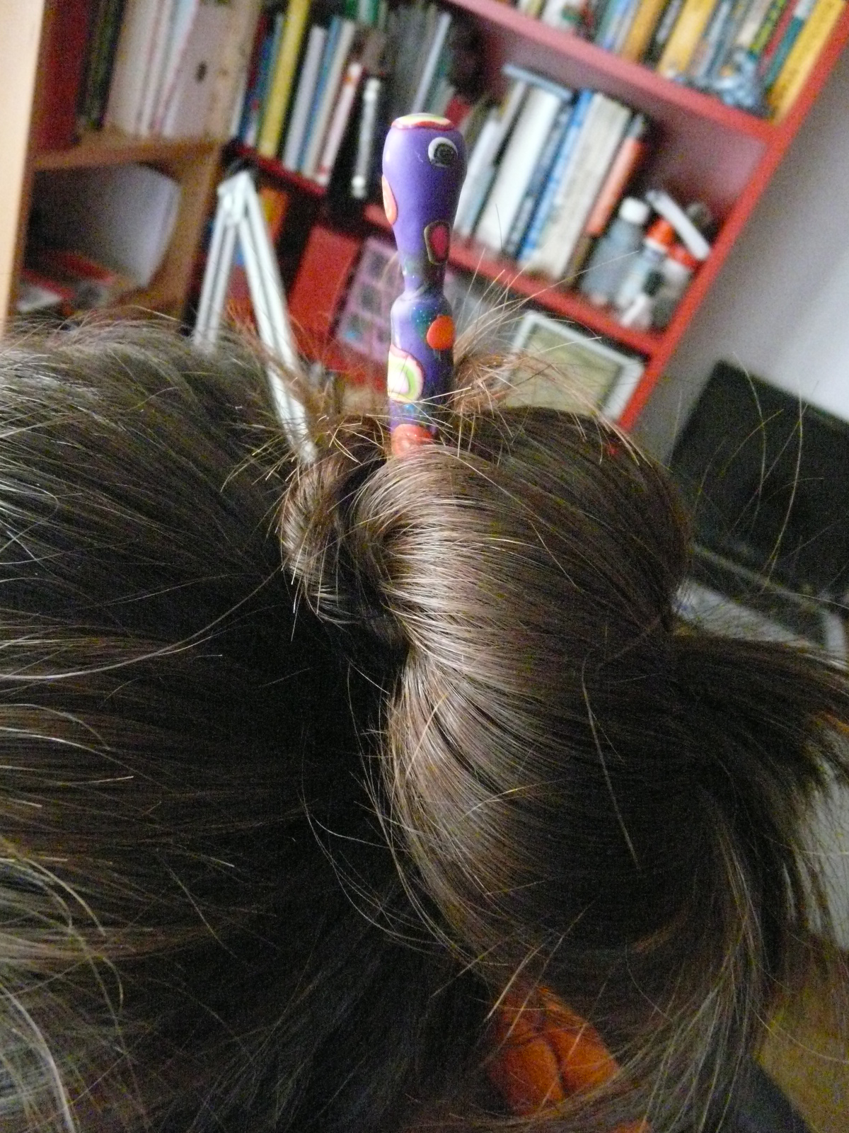 La Cabri de Fimo: Pinchos para el pelo.