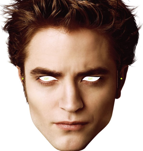 Robert Pattinson Life: Edward Cullen mask?