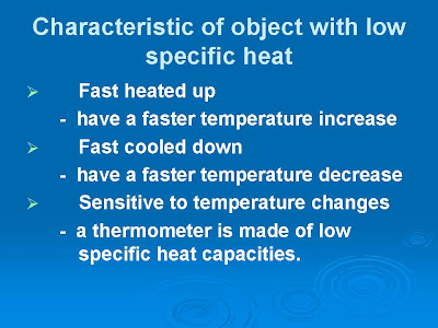 CHAPTER 4: HEAT: 4.2 Specific Heat Capacity - Applications