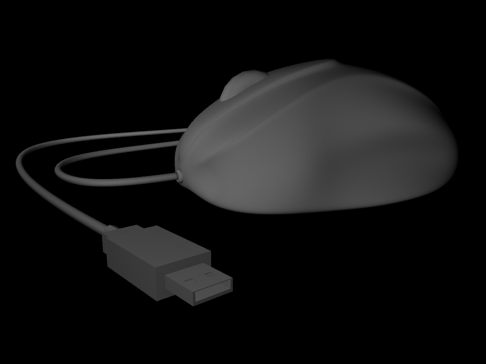 Modelado 3D: Modelo de un Mouse