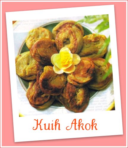 MENU - KUIH AKOK | AKU SUKE TERENGGANU