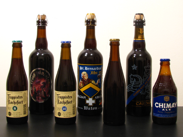 Open source beer: Belgian Quadrupel / Strong Dark Ale Tasting