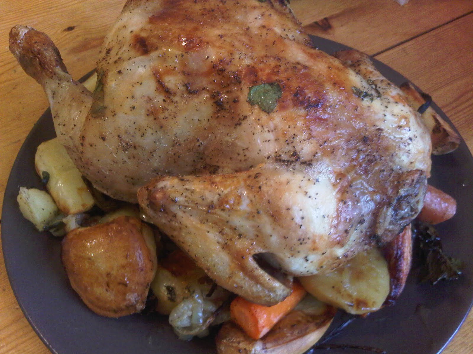 Food Makes My World Just That Bit Rounder: Chicken - Simple Roast ...