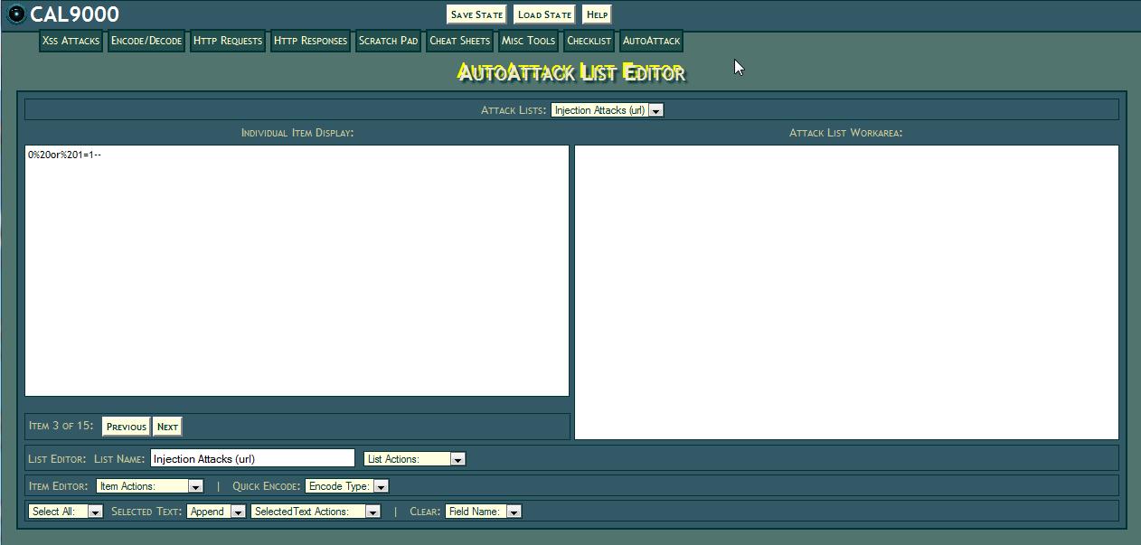 CAL9000 - Web Application Security Testing Assistant - Introdução ...