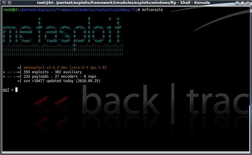 Introduçao ao Metasploit - Parte 01 ~ IWantSHELL>