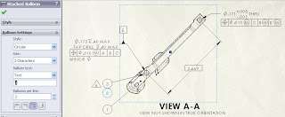 Design blog: Balloons (Add to Stack) in Solidworks.