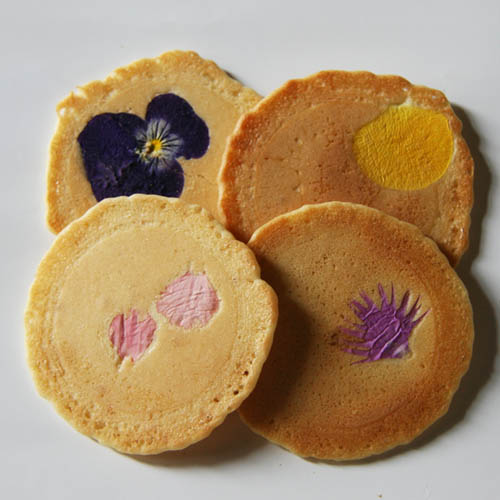 Matcha Sembei & Flower Sembei