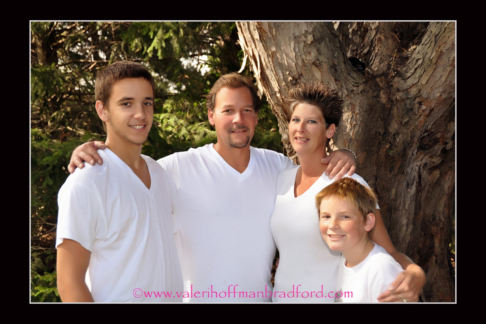 Photography by Valeri Hoffman Bradford: DIANE and BUTCH and FAMILY