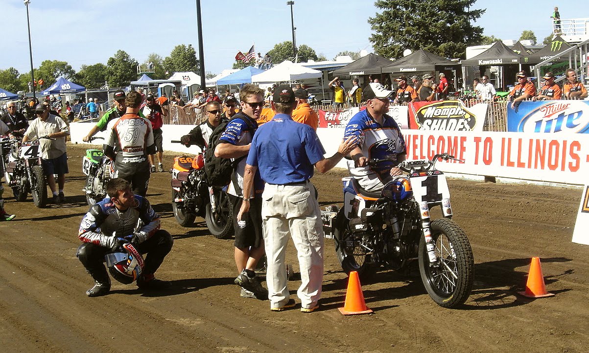 Stu's Shots R Us: AMA Flat Track Springfield Mile Results: Bryan Smith ...
