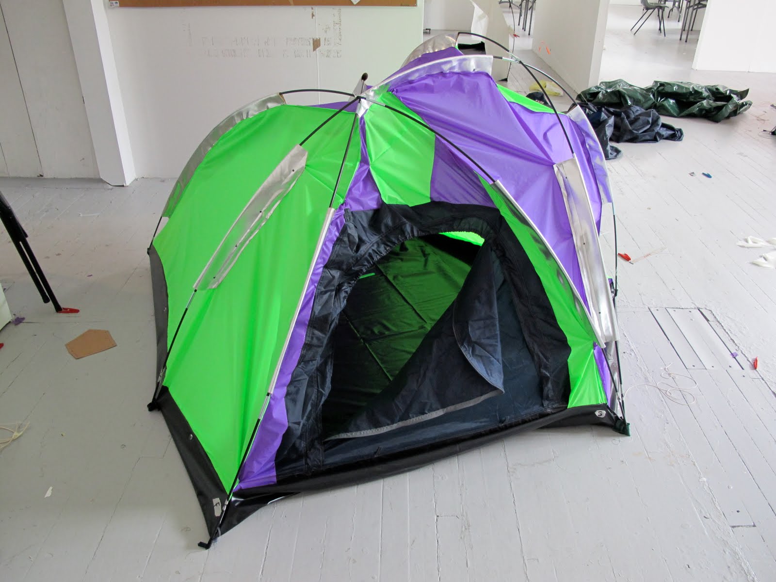 Helter Shelter: Tent Progress
