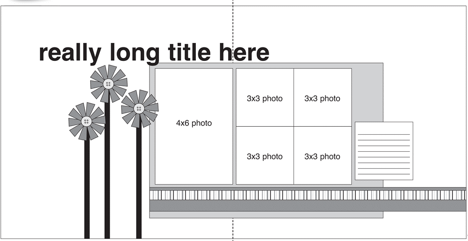 Platinum Scraps: November Two Page Layout Challenge