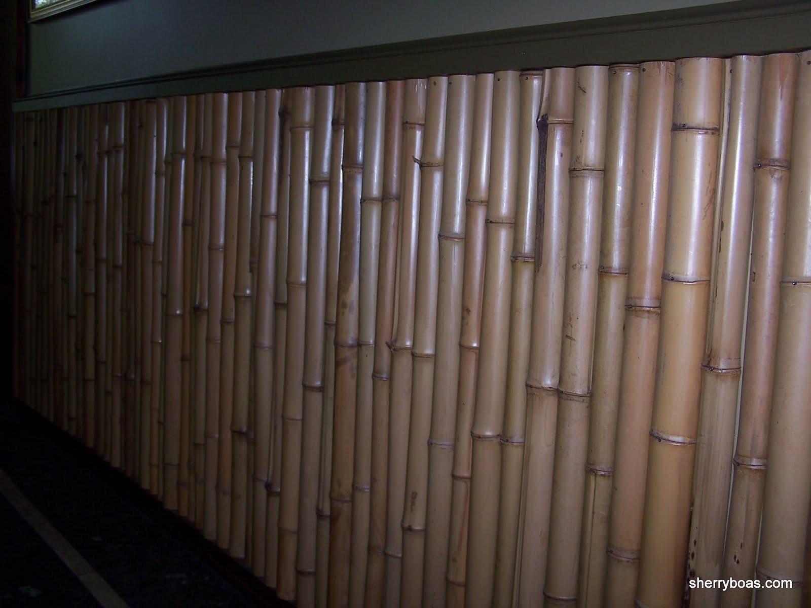 Photos of Imported Bamboo Half-round Poles | Bamboo from Florida for ...