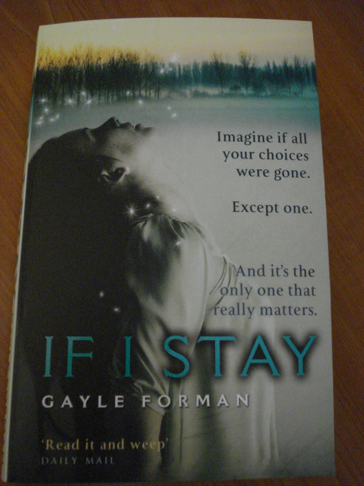 Keith B Walters: Summer Reading Challenge Book 1 - IF I STAY - by Gayle ...