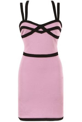 Tinytot Runway: Goddiva Contrast Body Con Dress