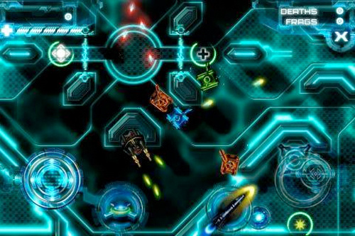 Mobile Live Expressions: Jogo - Tron Tanks: Symbian ^3