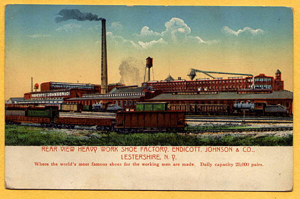 vintage workwear: George F. Johnson & The Endicott-Johnson Shoe Company