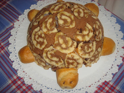 Cosas de Chari: Tarta Tortuga