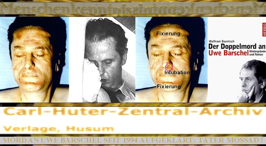 CHZA1: RTL-TV-HORROR-SHOW ÜBER DEN ERMORDETEN UWE BARSCHEL, MINISTERPRÄSIDENT SCHLESWIG-HOLSTEIN ...