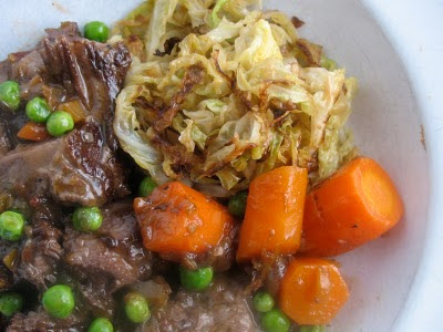 The Hungry Dog: Italian pot roast with crispy forgotten cabbage