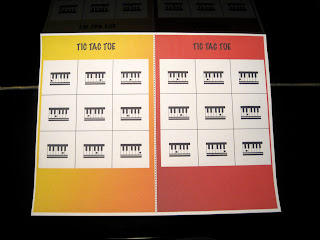 Sing a New Song: Tic Tac Toe Game for the Keyboard