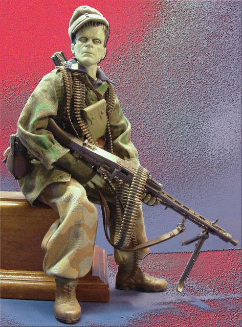 "Frankie goes airborne"......1/6th scale 'action figure' kit-bash. Just ...