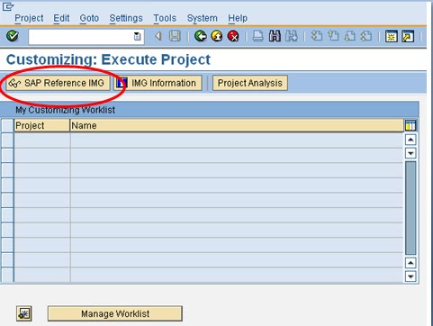 KLINIK SAP PM: Opsi Project Profile di WBS Maintenance