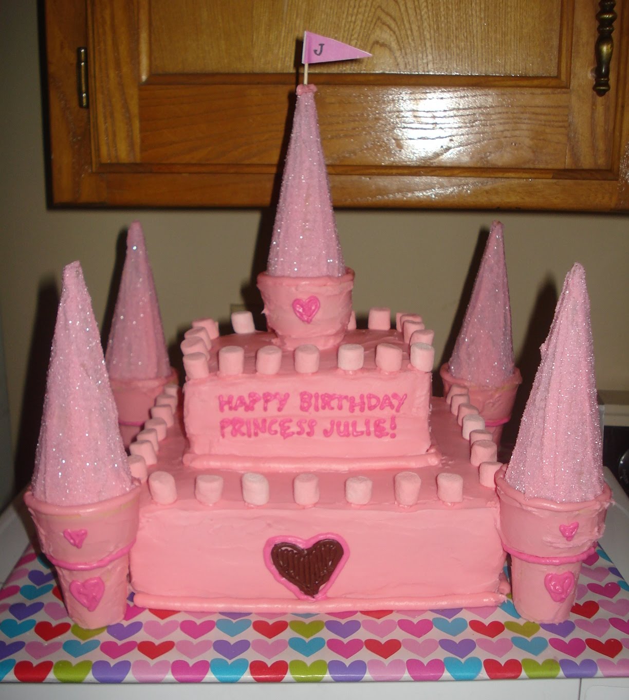 loving owen {and kate}: princess castle cake