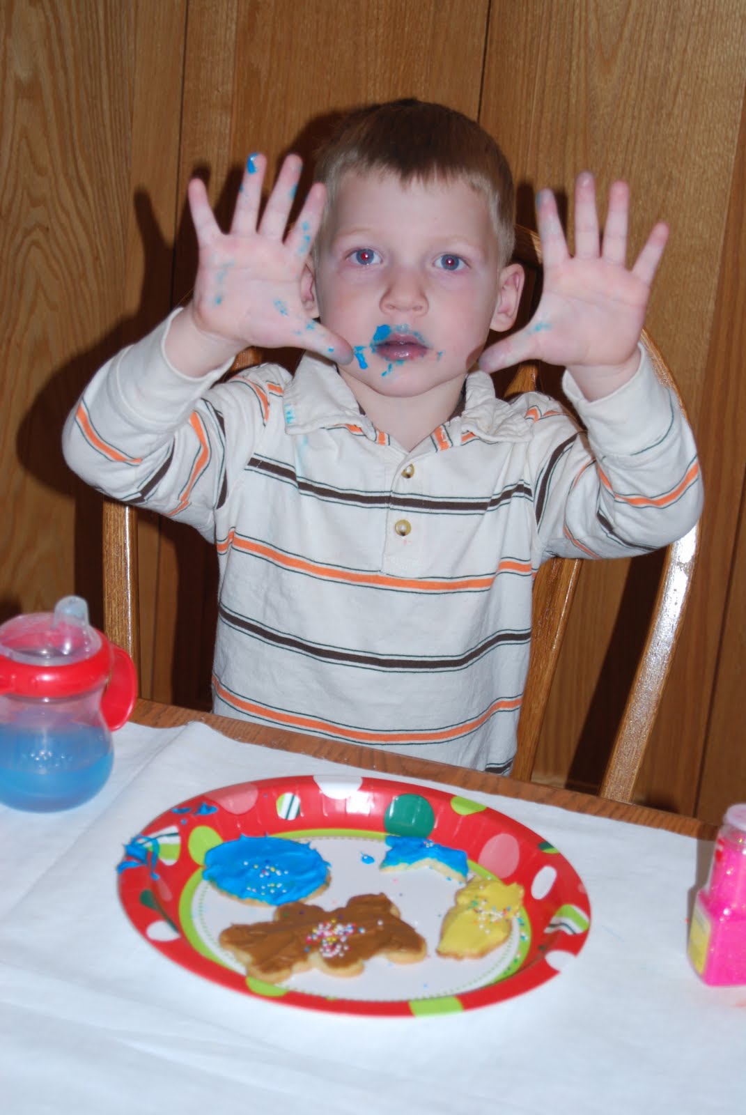 THE DEMARTINI FAMILY: Cookies, Stories, Nativity Puppets and a Snow ...