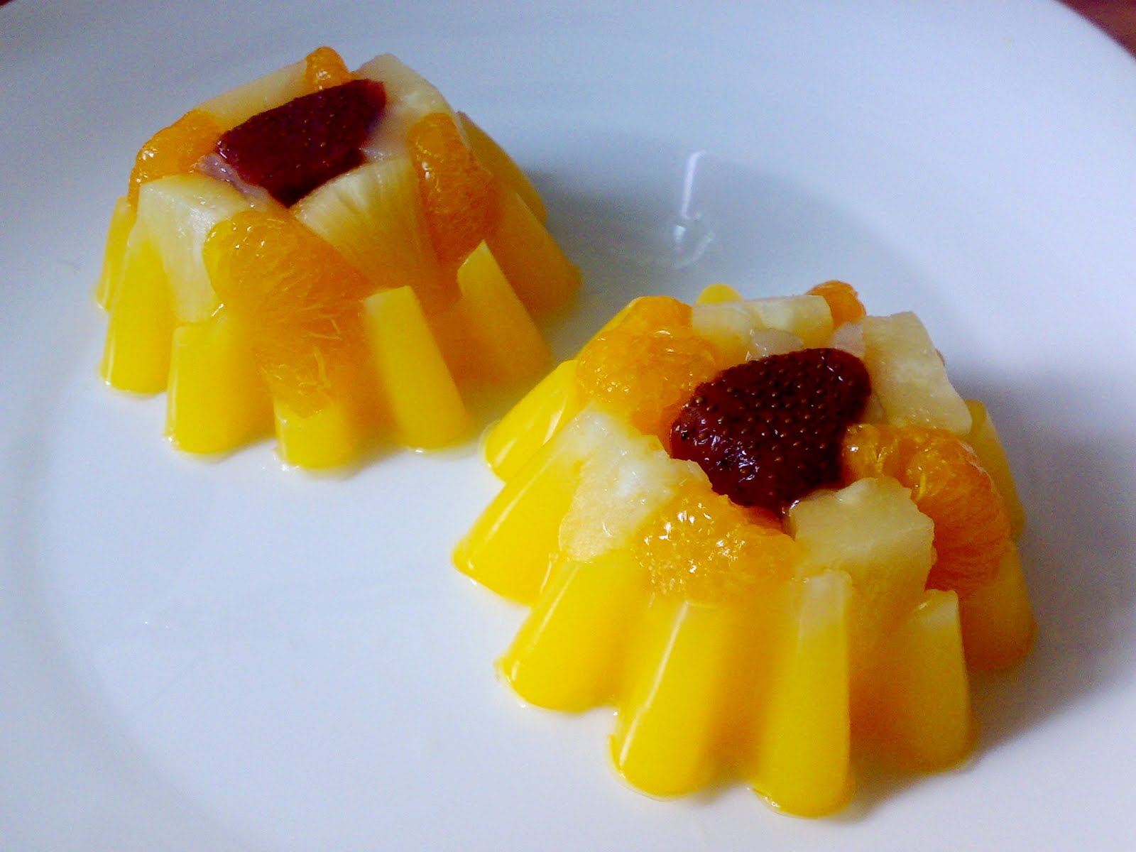 SWEET V@NiLL@: Puding Kastard Fruit Cocktail