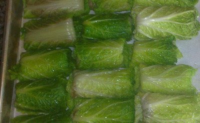 Kuya's Kitchen: Dim Sum - Bok Choy Roll