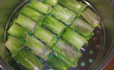 Kuya's Kitchen: Dim Sum - Bok Choy Roll