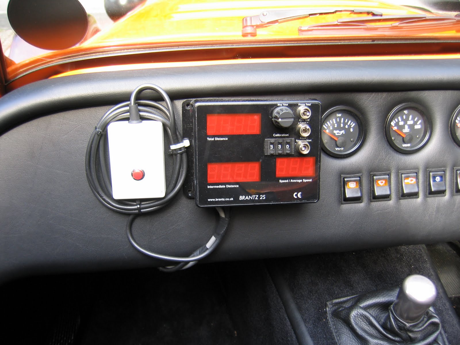 Kevin's Westfield Build: Rally Preparation ... Brantz Meter