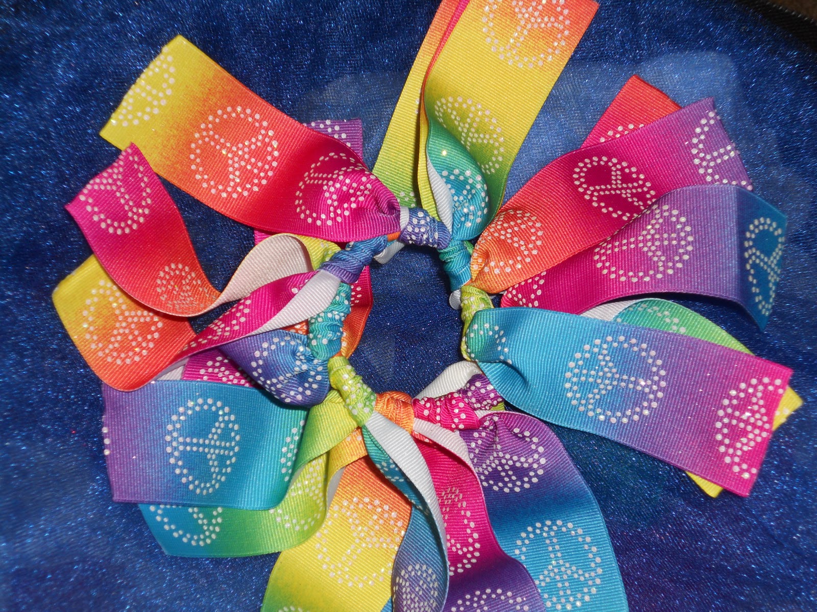 Custom Made Ponytail Holders By Darice
