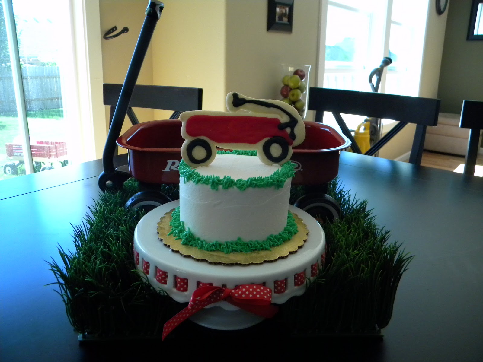 Cupcakes Kisses 'n' Crumbs: Red Wagon Themed Birthday Party!