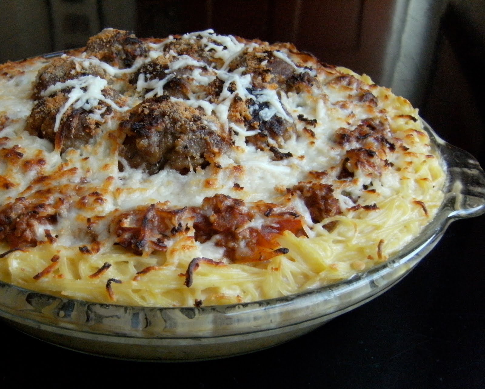 Meatball Spaghetti Pie at Shirl Ketner blog