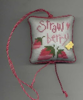 Freebies Gallery stitched by Anita: Lizzie Kate Freebie "Strawberry"