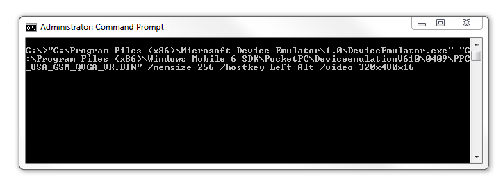 Adrian's Technology Blog: How to emulate the HTC HD Mini in Visual Studio