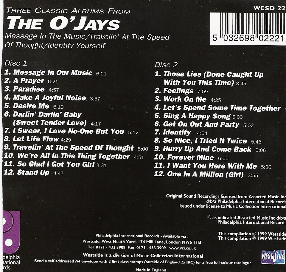 Discosoul Cargo Alex Missry Aka DJ Misery1 The O Jays Message In discosoul-cargo-alex-missry-aka-dj-misery1-the-o-jays-message-in