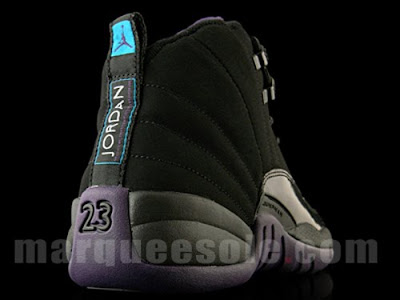 SoleSurvivor Detroit: Air Jordan Retro 12 GS Blk/Purp/Turquoise