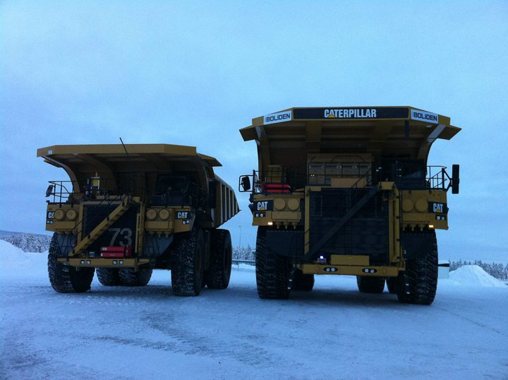 Aimogreven: Cat 795 AC