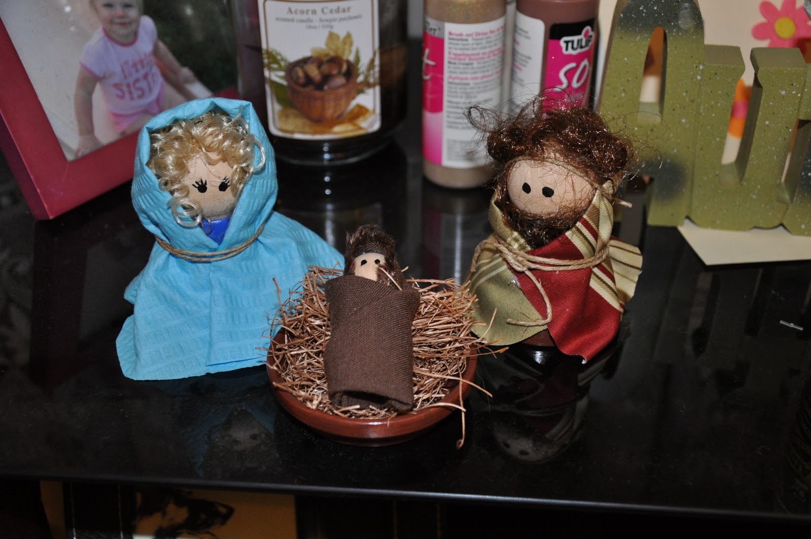 The Toy Box Years: Clay Pot Nativity