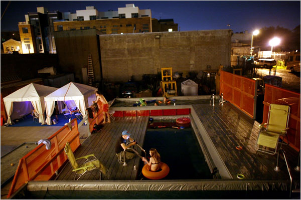 a thousand mason jars: put your dumpster to use: DIY dumpster swimming ...